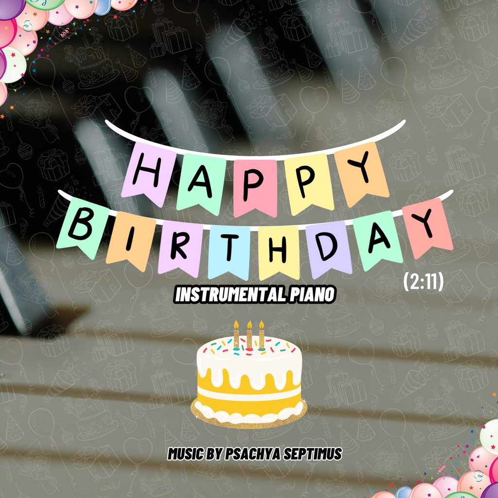 Happy Birthday - Instrumental Piano – MRM Music